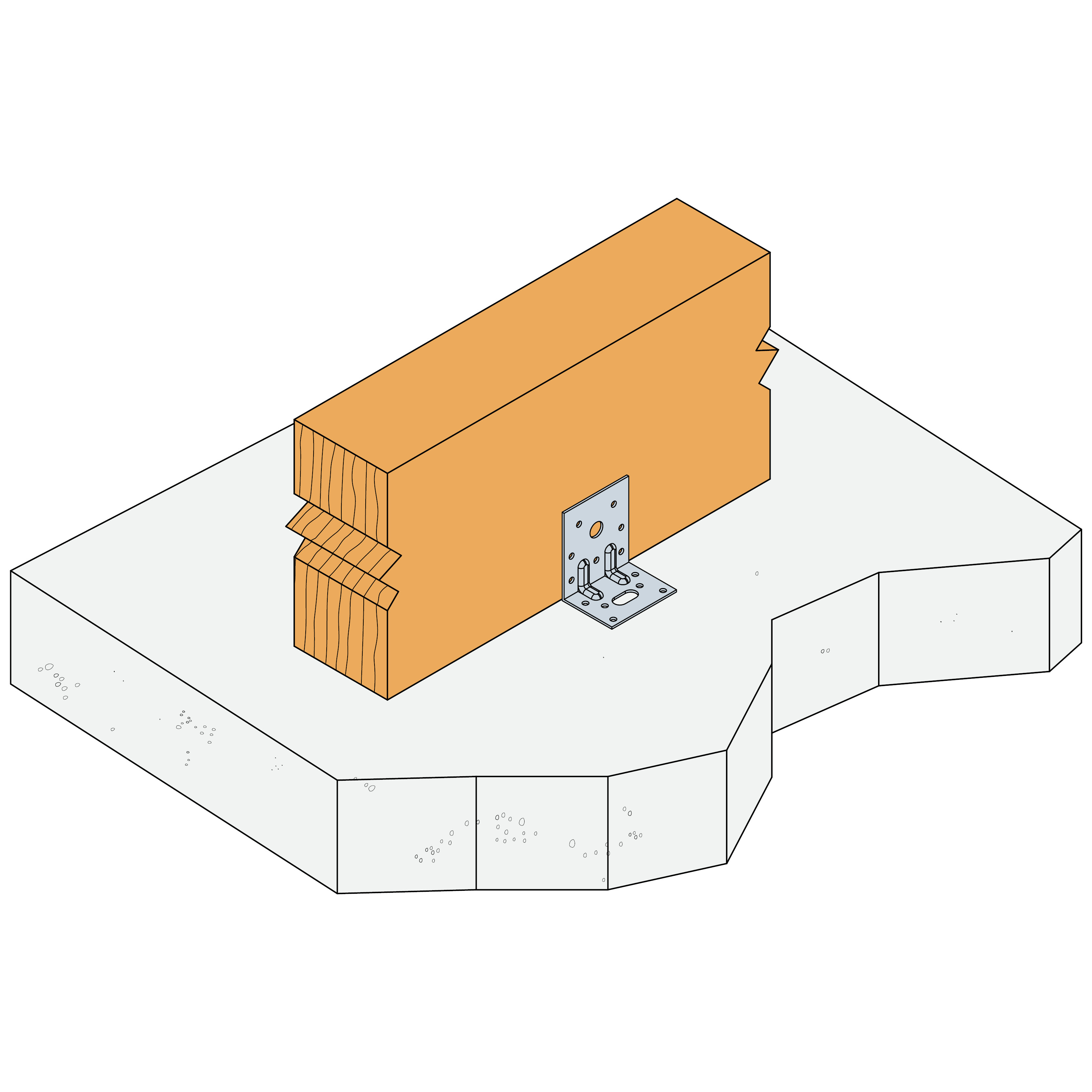 Angle brackets for trusses - AT1 | Simpson Strong-Tie